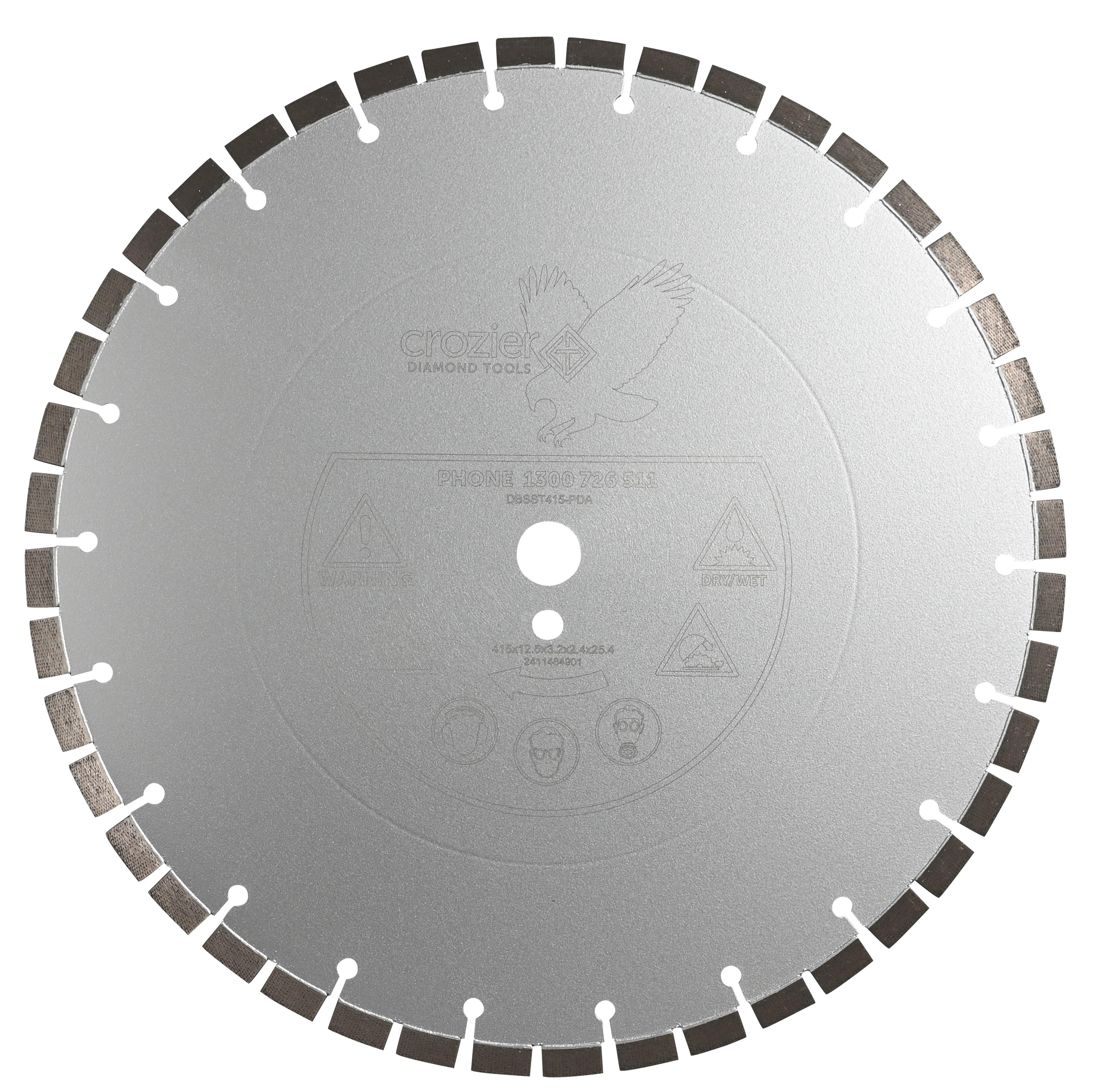 16" (410mm) Professional Arranged Split Segment Diamond Blade